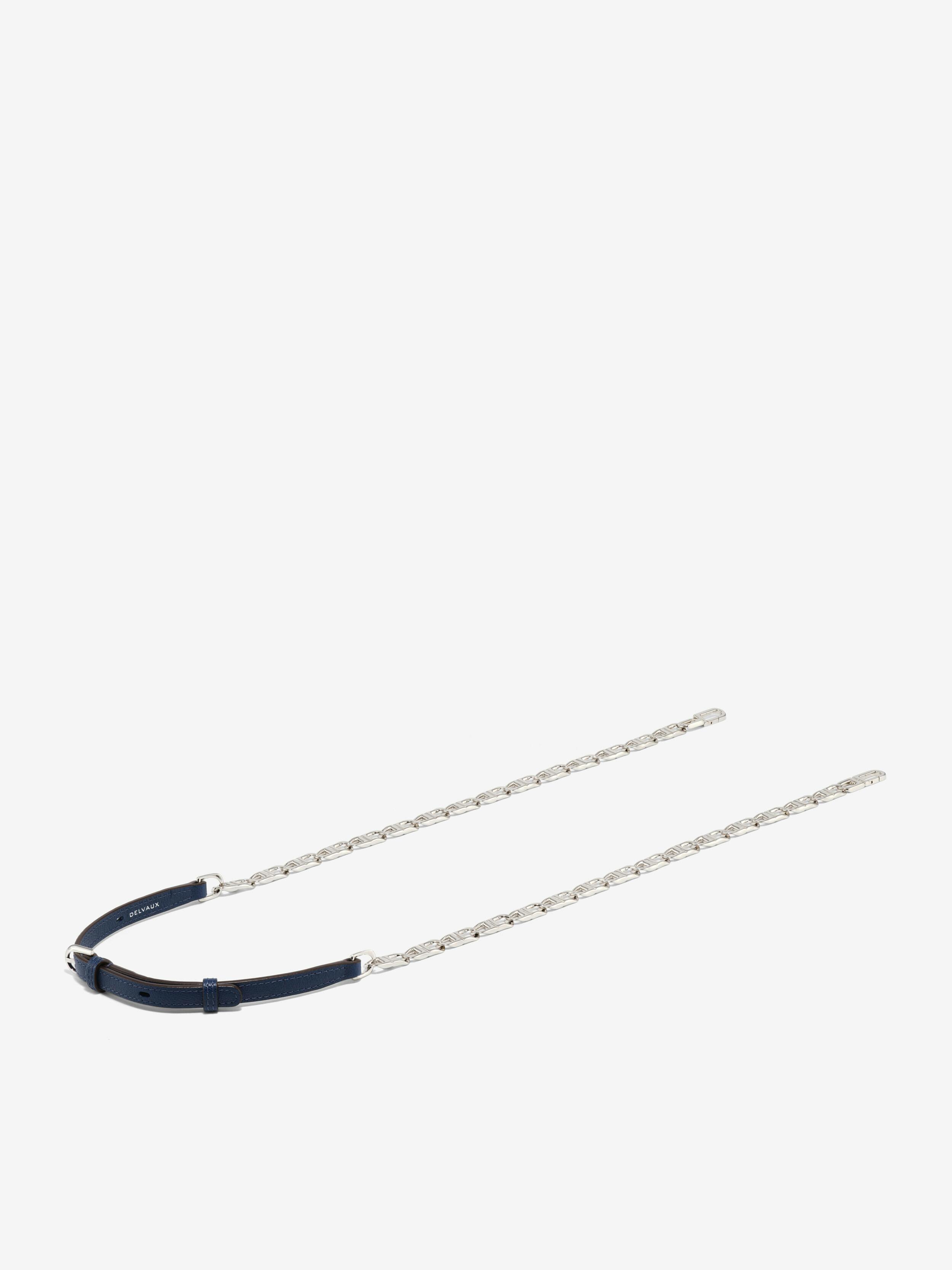 Adjustable Long D Chain Strap Antwerp Blue